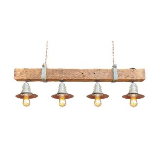 Utility Pole Crossarm Beam Chandelier Edison Bulb 4 dimming – RailroadWare