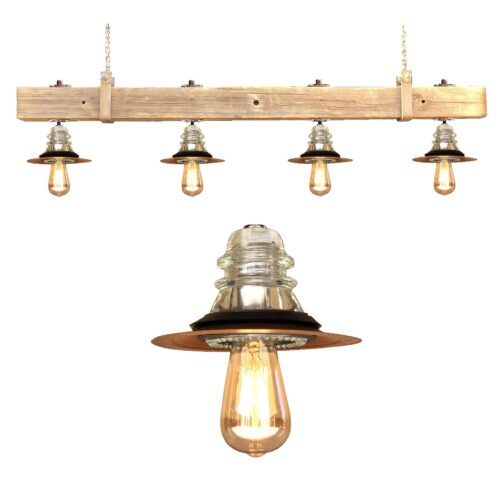 Utility Pole Crossarm Beam Chandelier Edison Bulb 4 dimming – RailroadWare