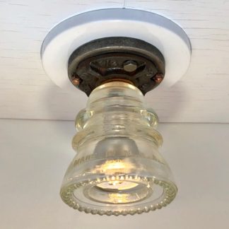 Insulator Light Ceiling Mounted / Clear Beaded – 120V 6W 500 Lumen ...