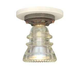 Insulator Light Ceiling Mounted / Clear Beaded – 120V 6W 500 Lumen ...
