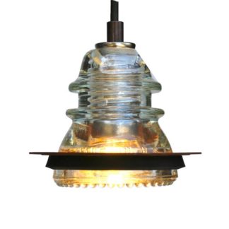 Insulator Light LED Pendant 5" Metal Ring - 120V/6W, 500 lumens ...