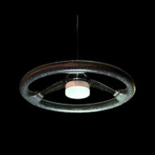 Racing Steering Wheel Pendant Light - RailroadWare