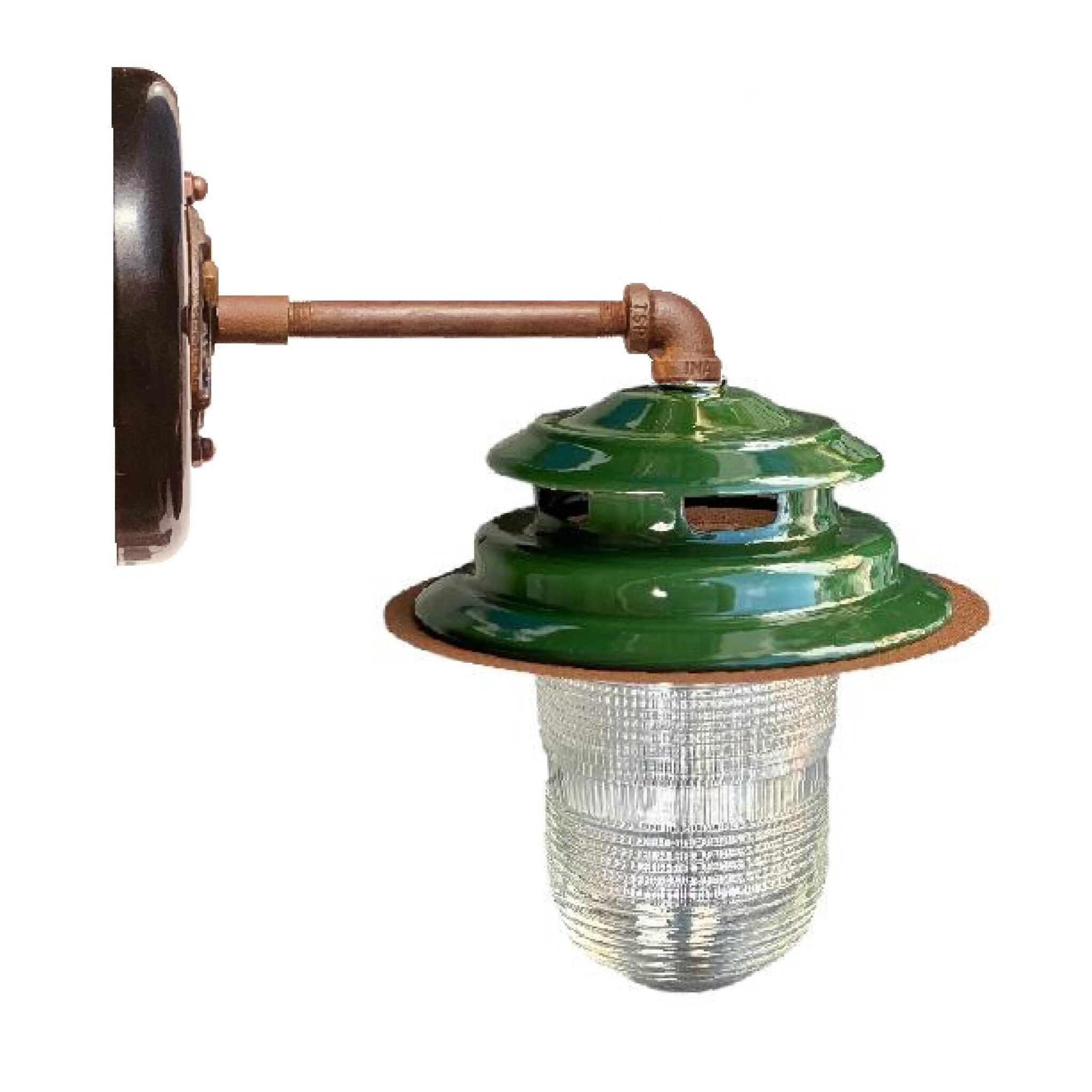 Coleman Lantern Vent Hood Runway Light Globe Sconce - RailroadWare