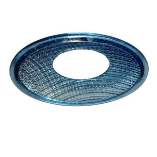 Insulator Light Pendant 8" Trafficlight Lens - Light Blue - RailroadWare