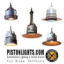 Piston Light Pendant – RailroadWare