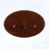Ceiling Canopy Kit - Rusted Steel - RailroadWare