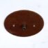 Ceiling Canopy Kit - Rusted Steel - RailroadWare